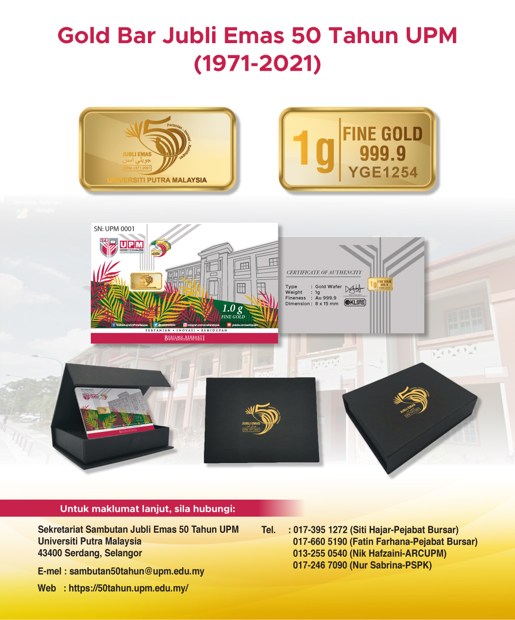 SERDANG - Universiti Putra Malaysia (UPM) has released an ‘Exclusive ...
